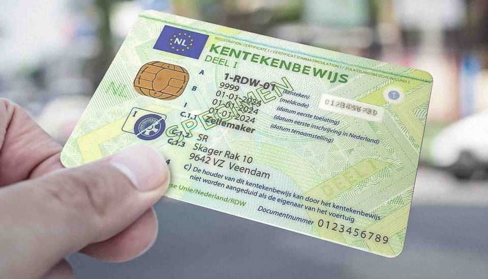 Hollanda'da araç ruhsatları yenilendi - Hollanda, Belçika, Almanya ...